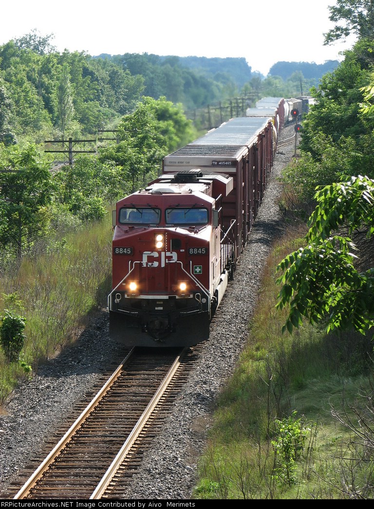 CP 8845 at Lobo Siding.